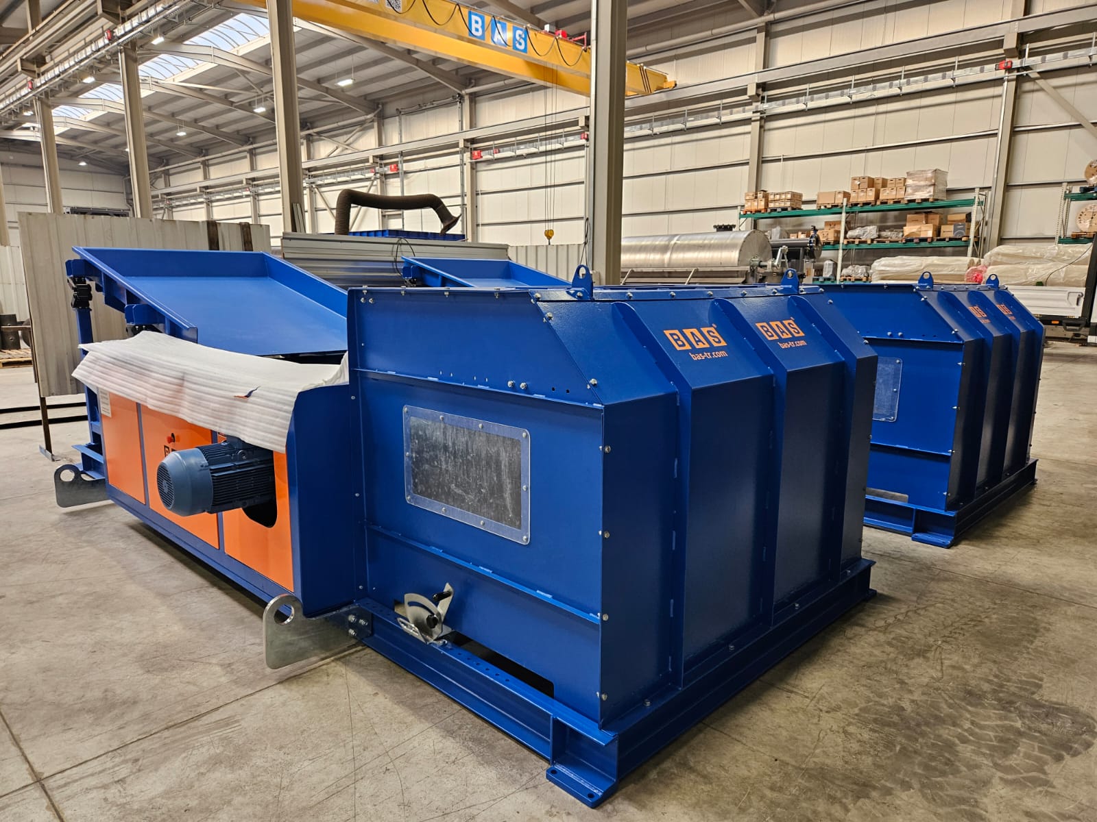 BAS Eddy Current Separators are in operation in South Europe - BAS®